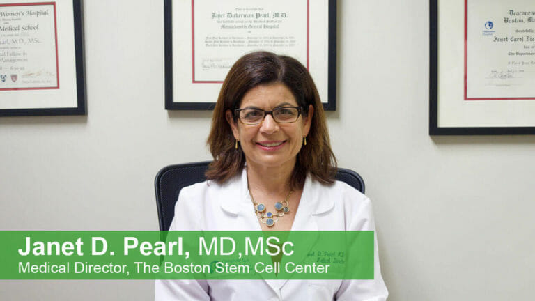 Our Medical Director Dr. Janet D. Pearl MD Msc | Boston Biologic